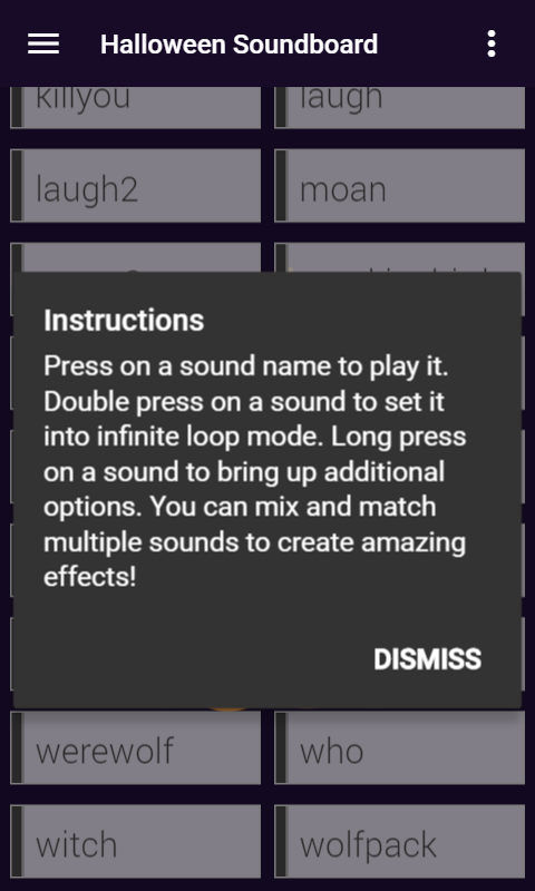 Halloween Soundboard